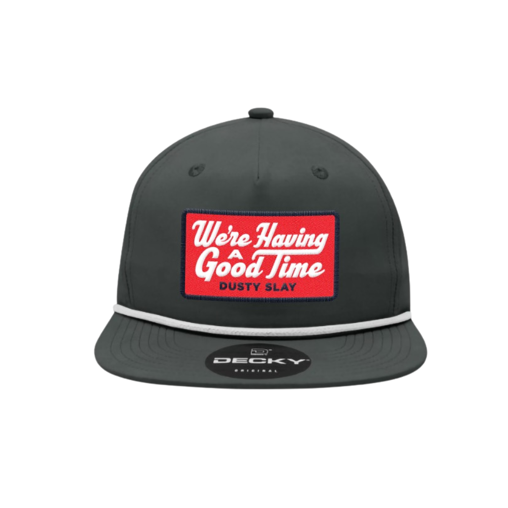We're Having A Good Time Hat - Black – Dusty Slay