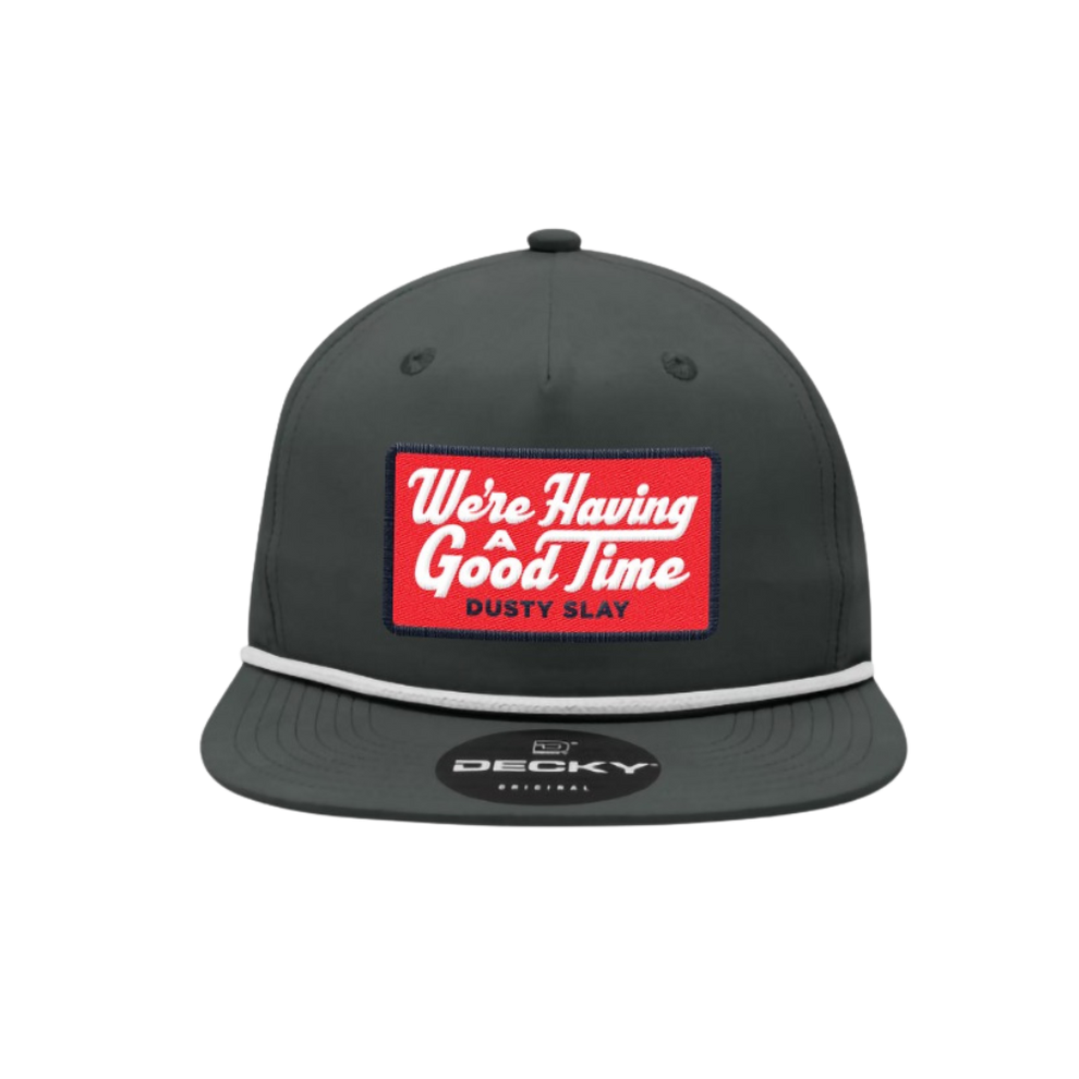 Good Time Trucker Hat - Black – Dusty Slay
